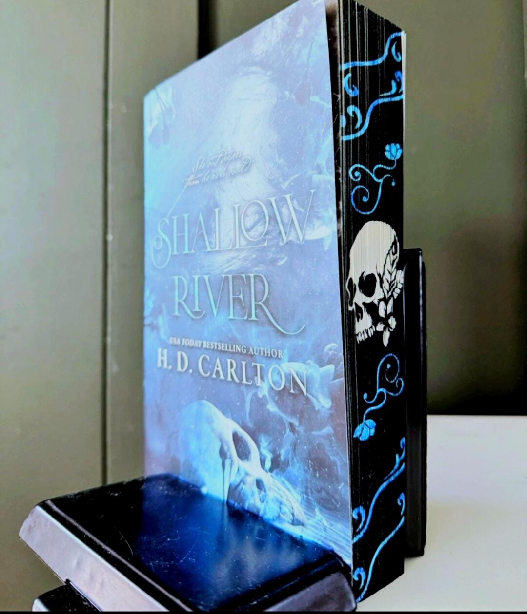 Shallow River by HD Carlton With Custom Sprayed Edges. - Etsy