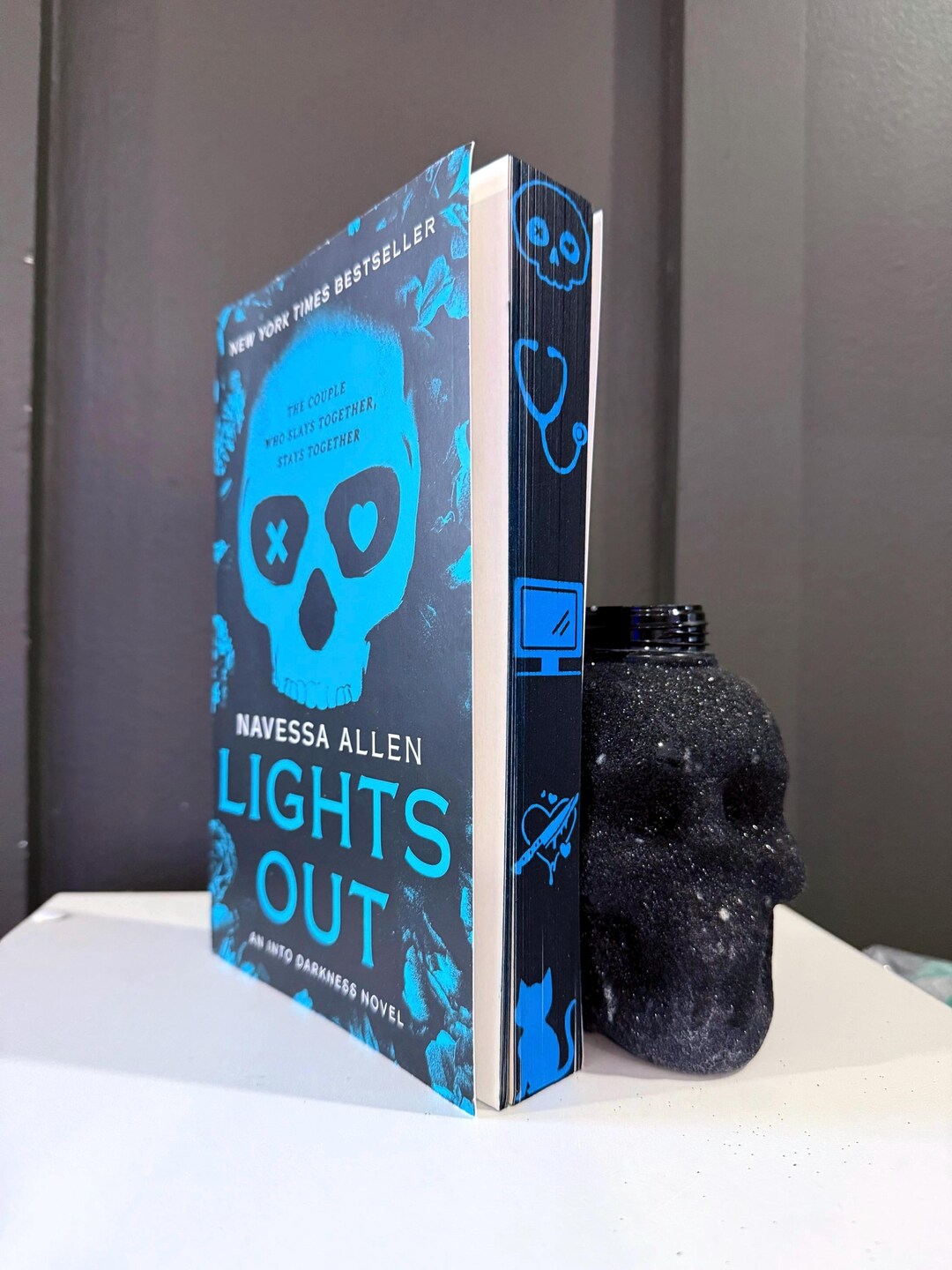 Lights Out by Navessa Allen With Custom Sprayed Edges. - Etsy