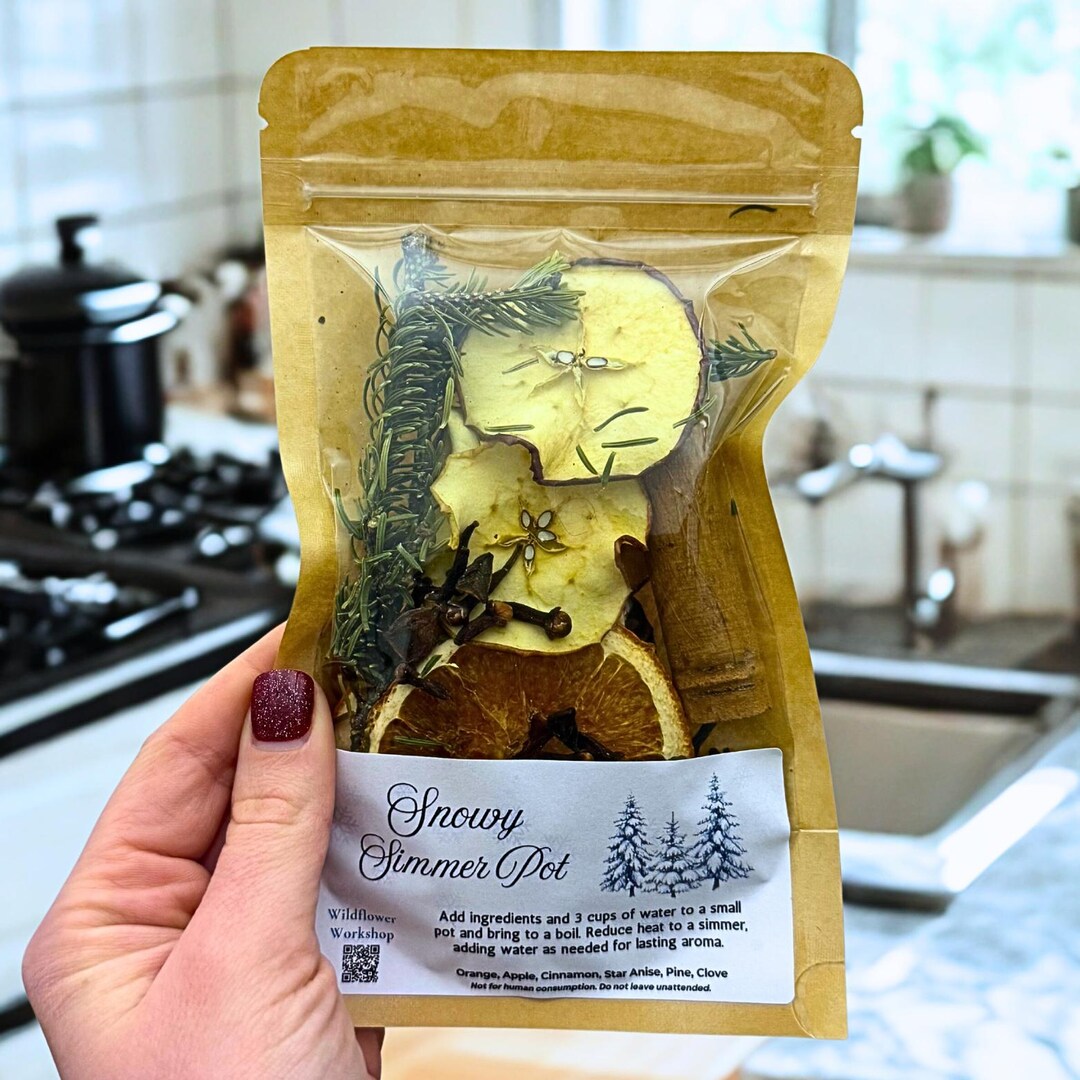 Snowy Winter Simmer Pot Pack - All Natural Stovetop Potpourri - Etsy