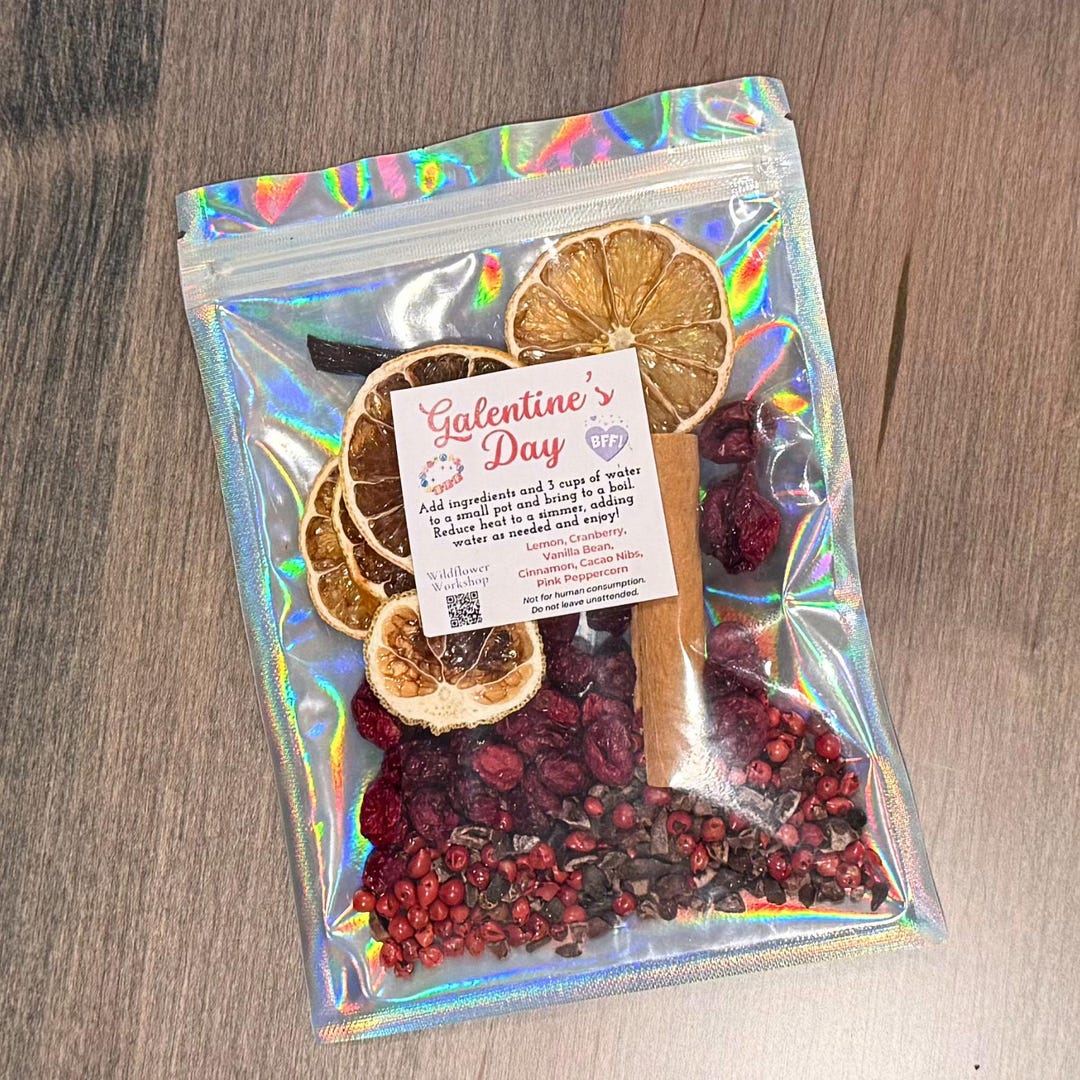 Galentine's Day Best Friends Simmer Pot – Natural Stovetop Potpourri ...