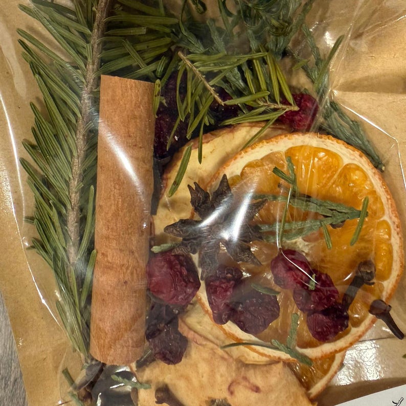 Organic Simmer Pot Pack - All Natural Stovetop Potpourri - Etsy