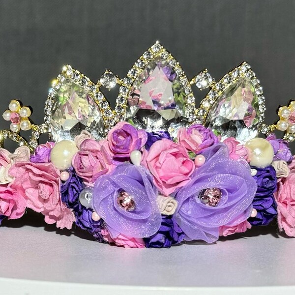 Rapunzel Crown - Etsy