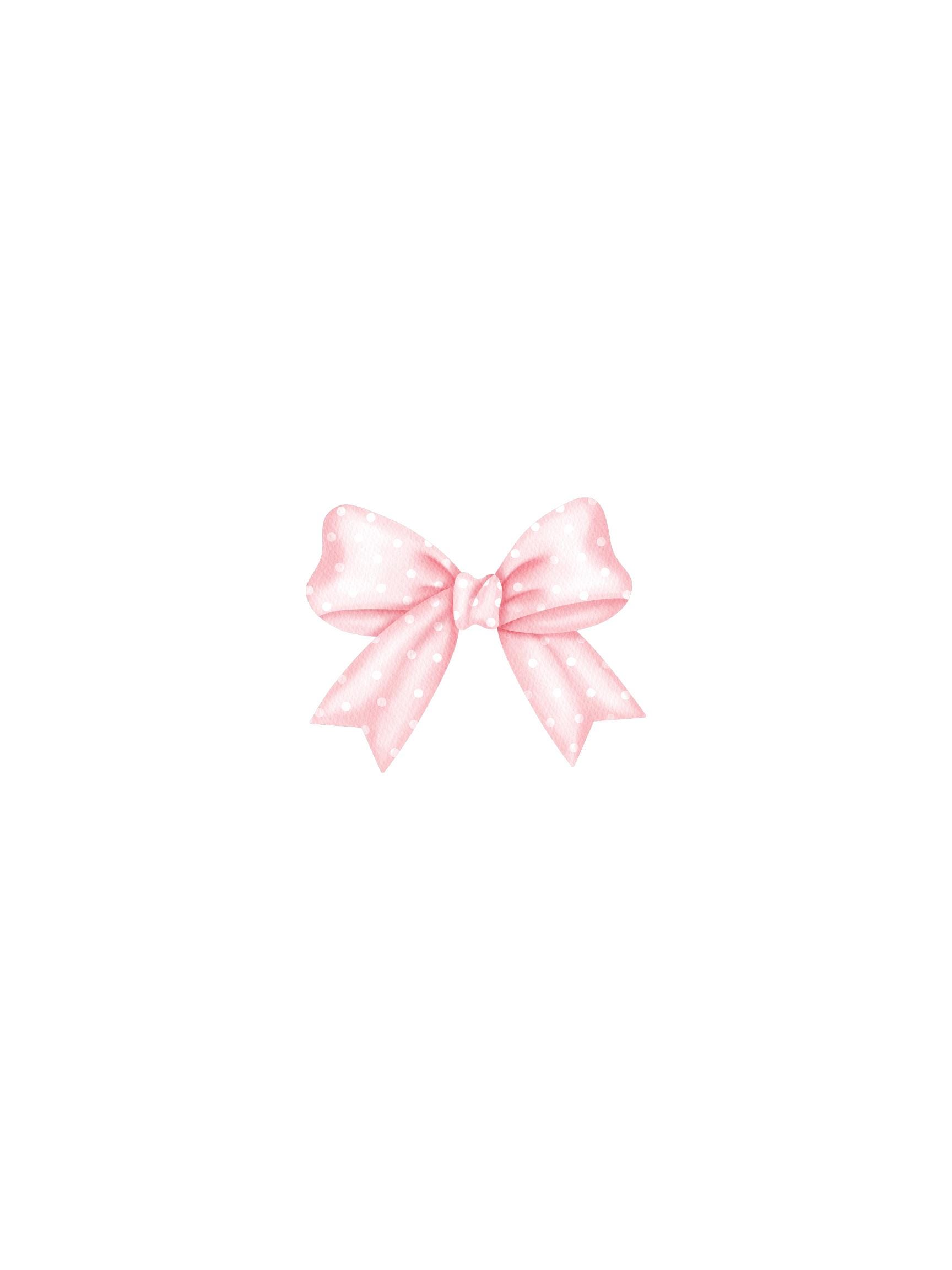 Pink Bow Aesthetic Wall Art | Digital Download for Prints, Decor ...