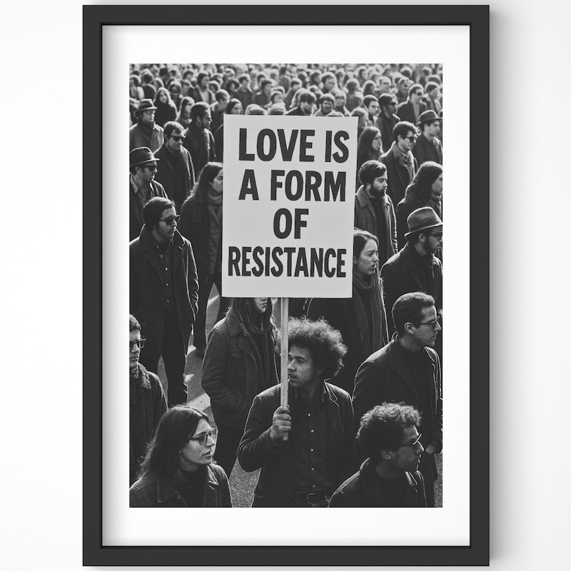 Framed Queer Women Art - Etsy