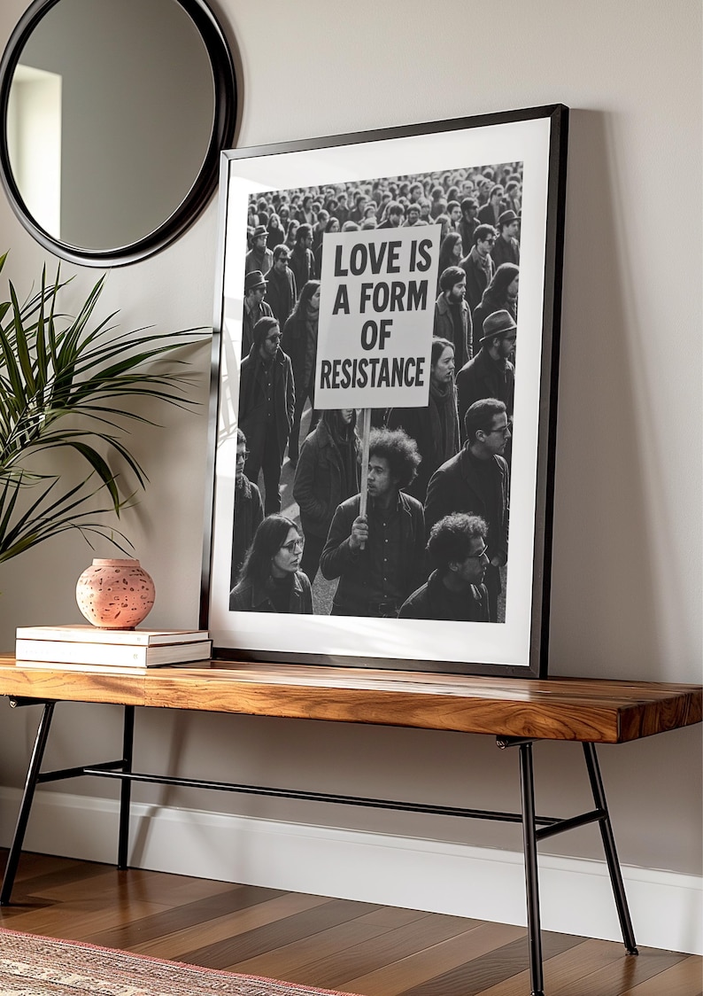 Protest Wall Art, Feminist Wall Art, Vintage Print, Political Wall Art ...
