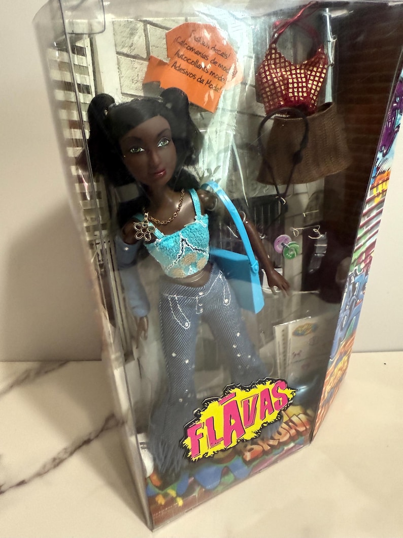 Mattel Flavas Doll Kiyoni Brown, MIB - Etsy