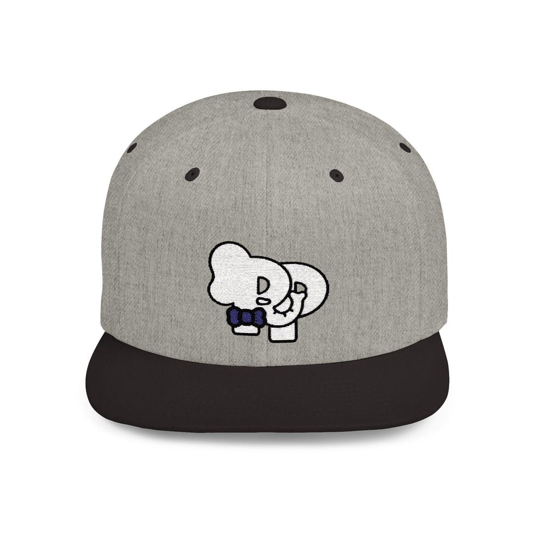 The Monochrome Pat Flat Cap - Double P Special Edition - Etsy