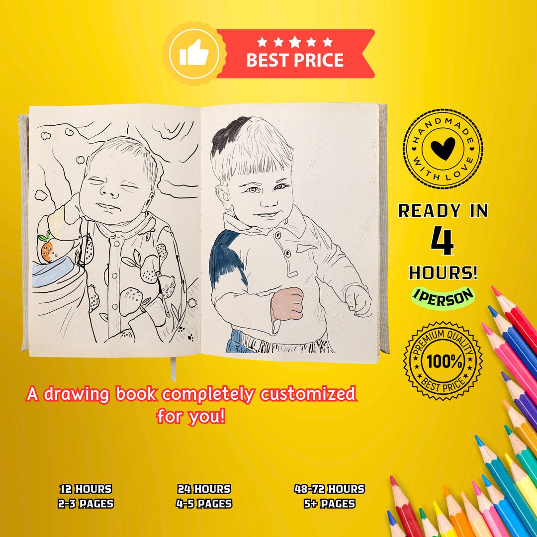 Custom Person Coloring Pages, Preschoolers, Coloring Book, Coloring ...