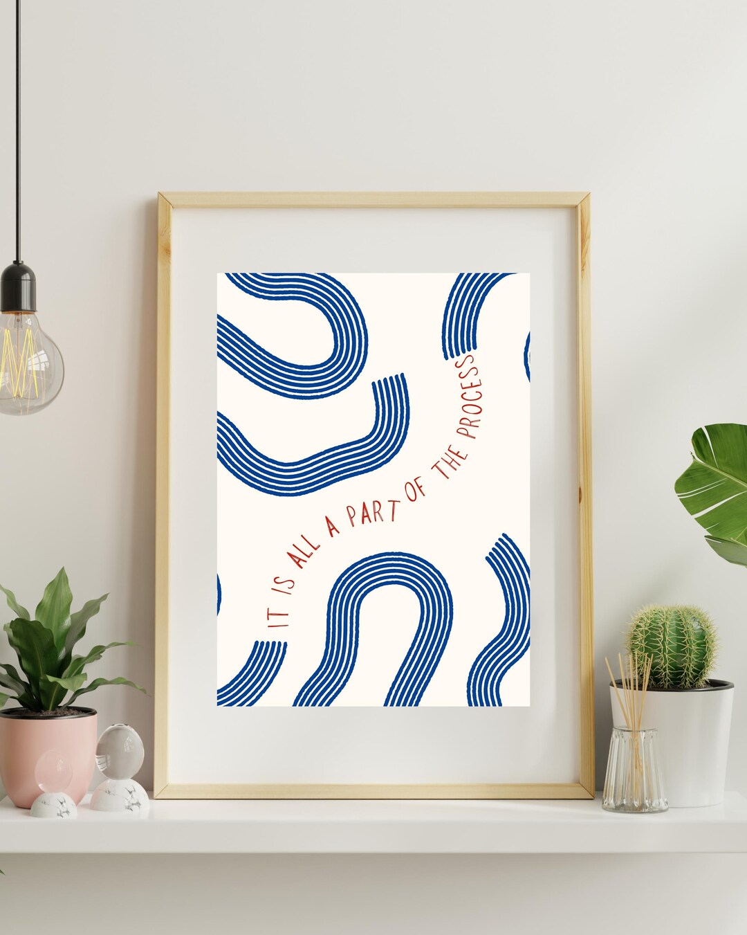 It is All a Part of the Process - Poster. Quote Wall Decor - Etsy