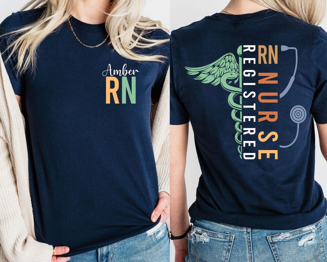 Custom Registered Nurse Png, Personalized Name Nurse Png, RN Pocket RN ...