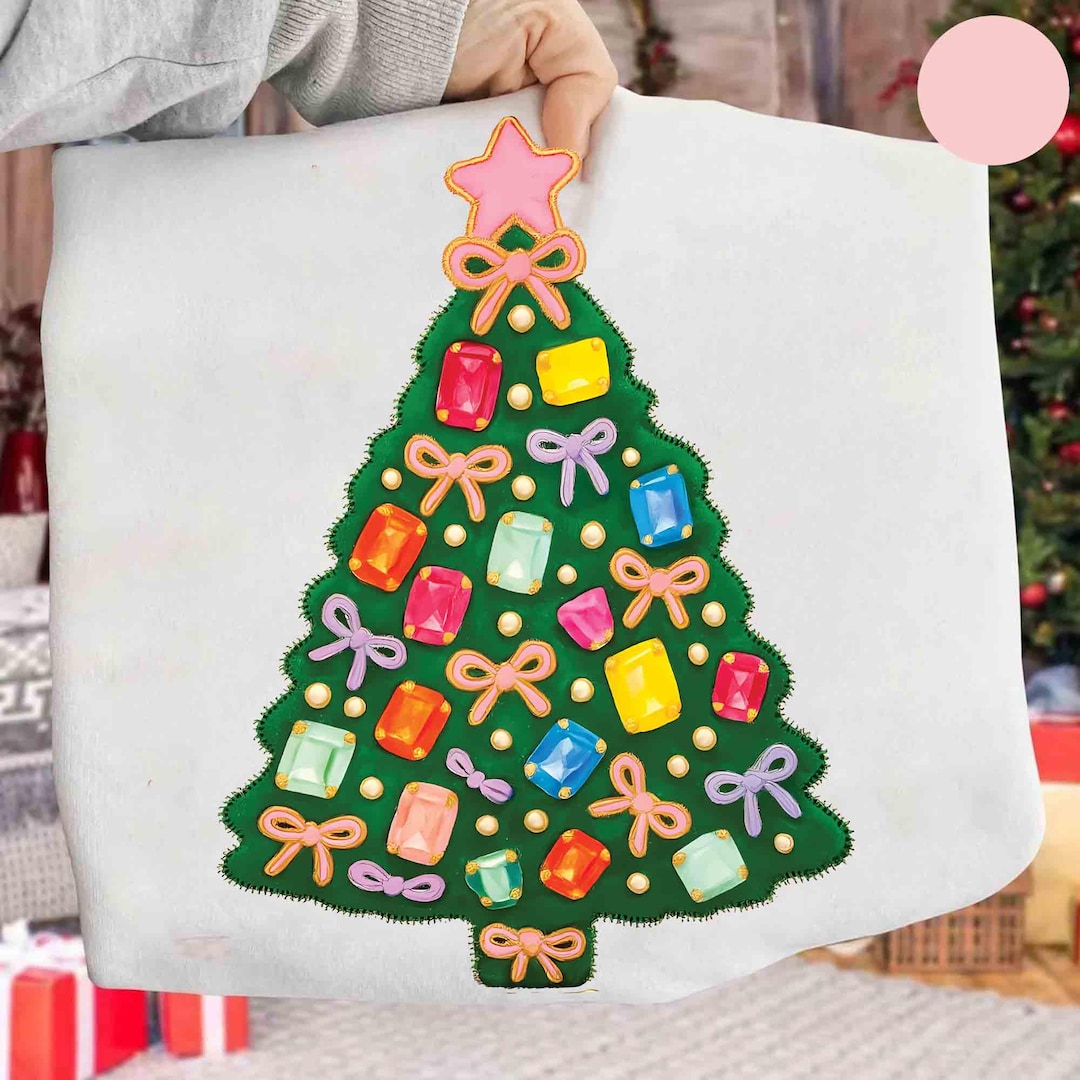 Knitted Christmas Tree PNG, Crochet Patch Design (digital Download) - Etsy