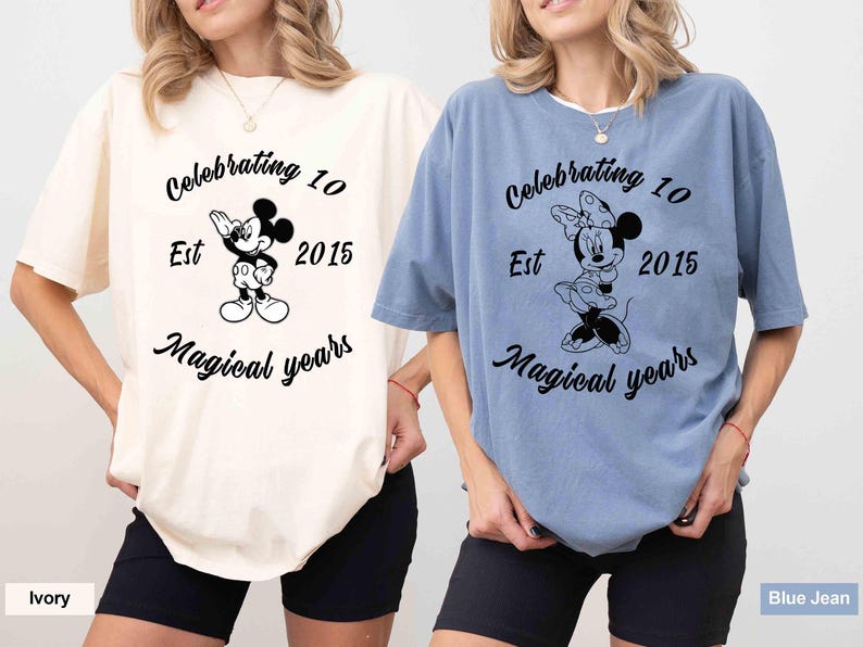 Mickey Minnie Anniversary Png, Disney Celebrating Magical Years Png ...