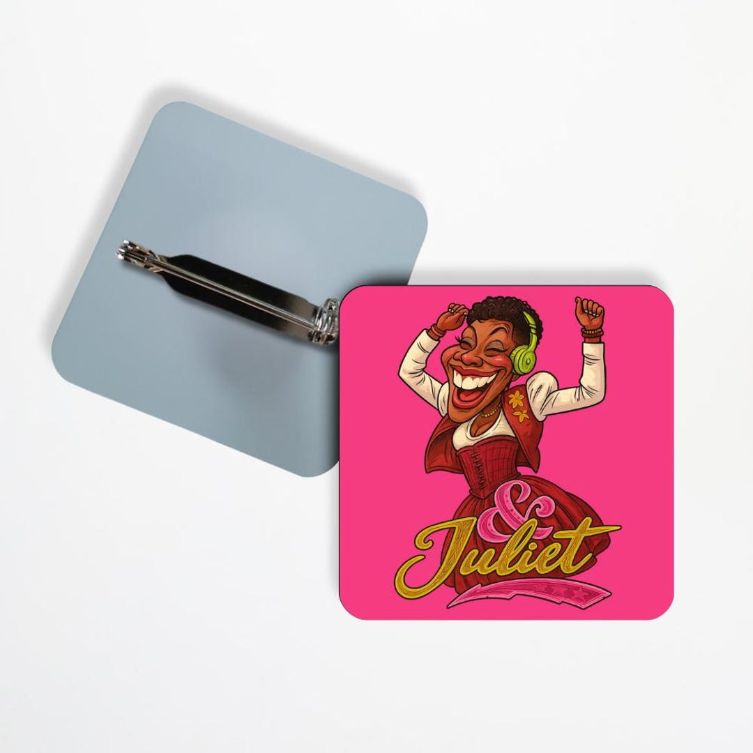 Juliet Musical Cartoon Pin Badge Metal Lapel Pin Badges Musical Theatre ...