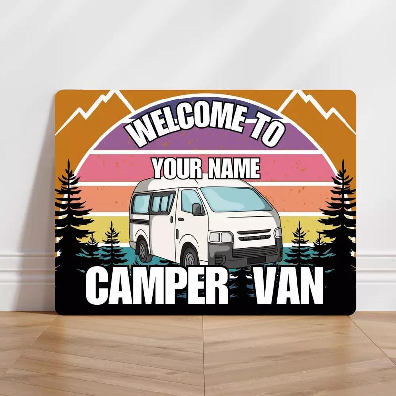 Campervan Signs - Etsy UK