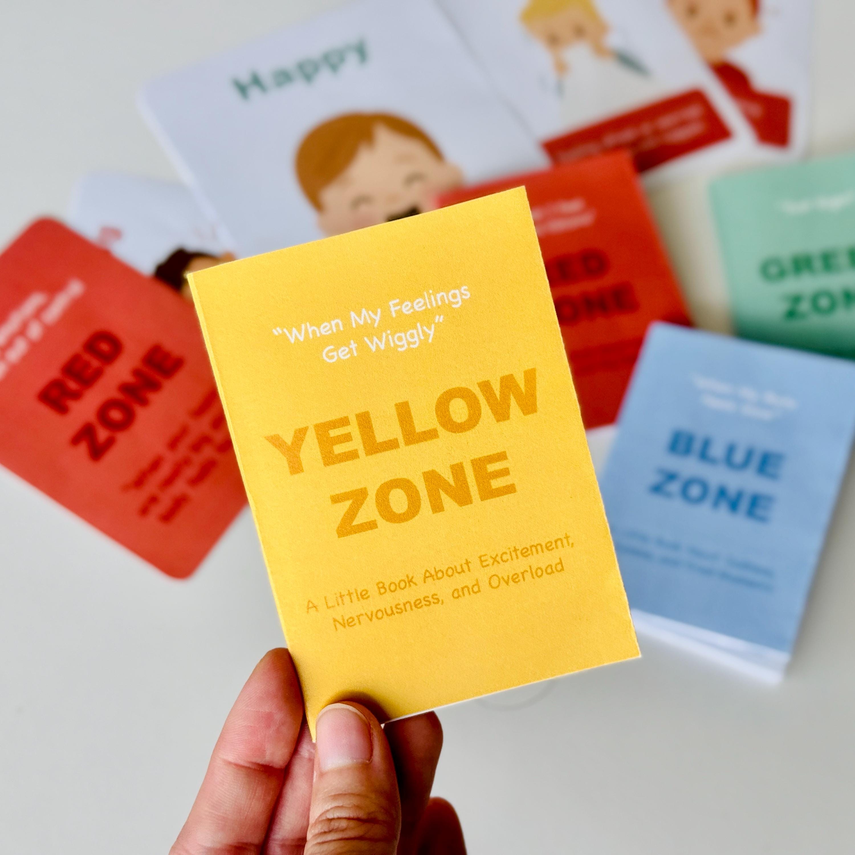 Printable Emotion Zones Mini Book Set- SEL Tools for Kids |calm Corner ...