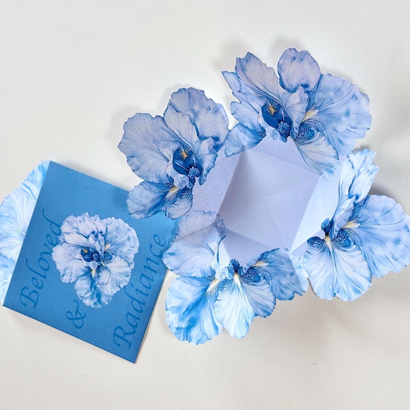 Origami Paper Note Card - Etsy