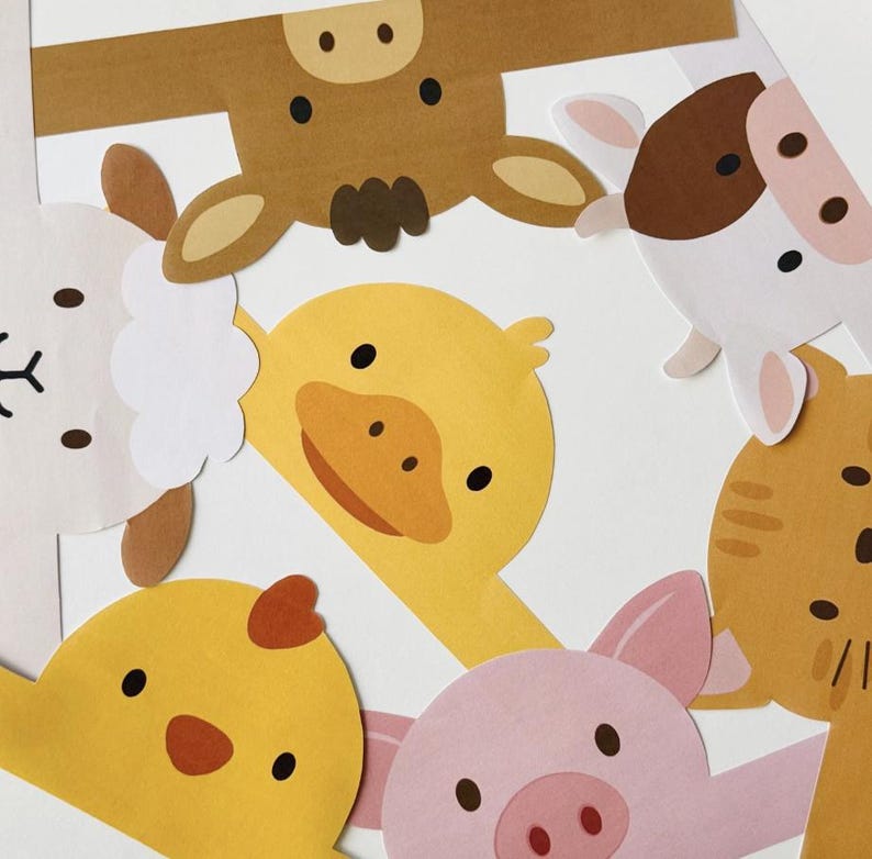 Farm Animal Crown for Kids – Cow Headband Craft |preschool Activity ...