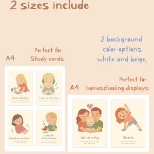 Calming Strategy Cards for Kids – 30 Printable Calm-down Tools ...