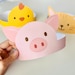 Printable Farm Animal Headbands for Kids – Pig, Cow, Horse, Duck, Sheep ...