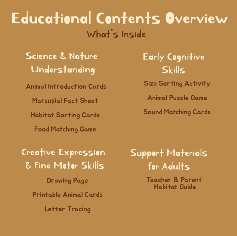 Discover Aussie Animals Montessori Busy Book｜ages 3–7morning Basket ...