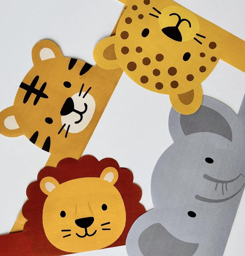 Cheetah Crown for Kids: Printable Animal Headband Craft | PDF Download ...