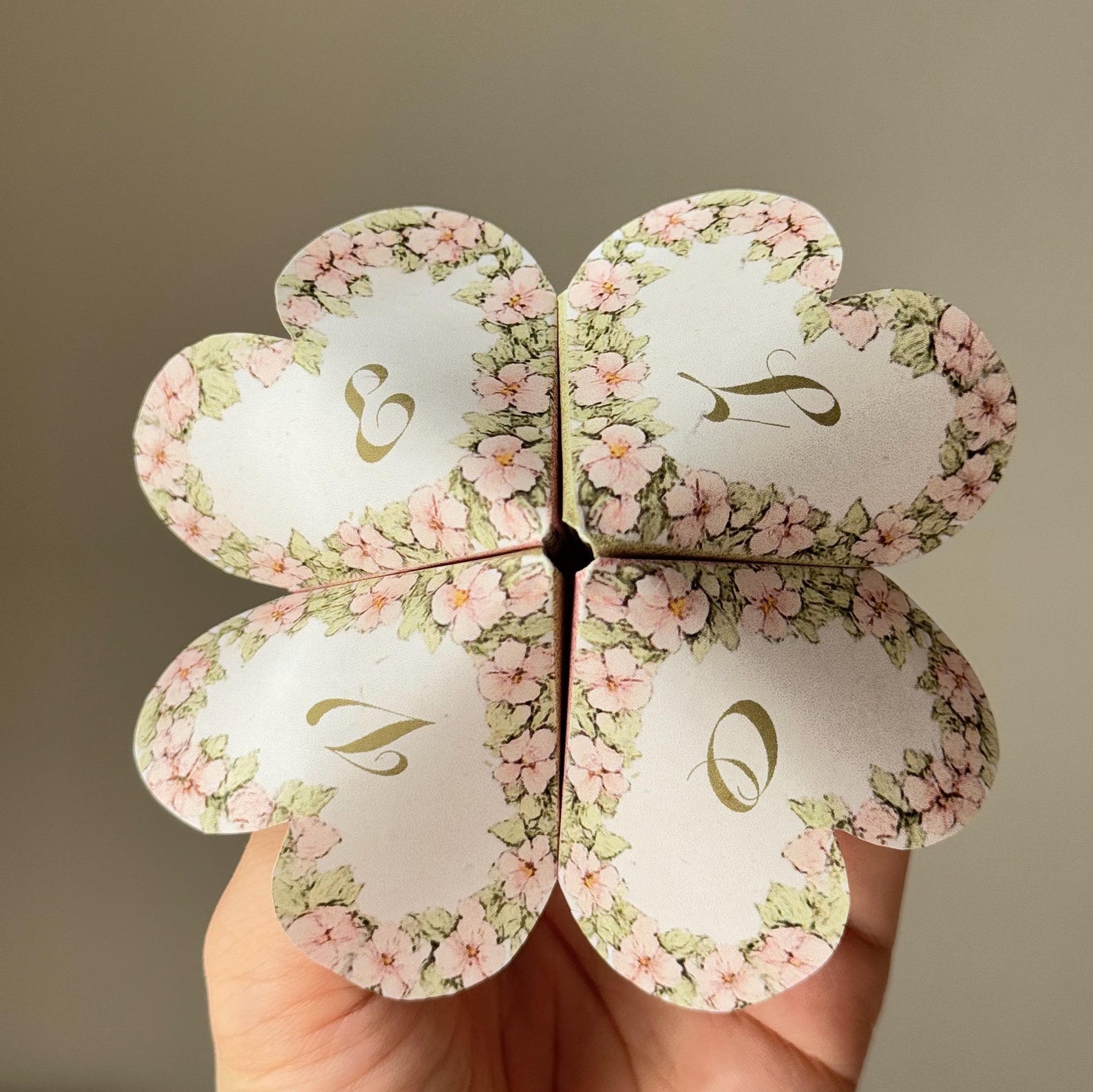 Printable Love Fortune Teller Game | Valentine's Day Cootie Catcher ...