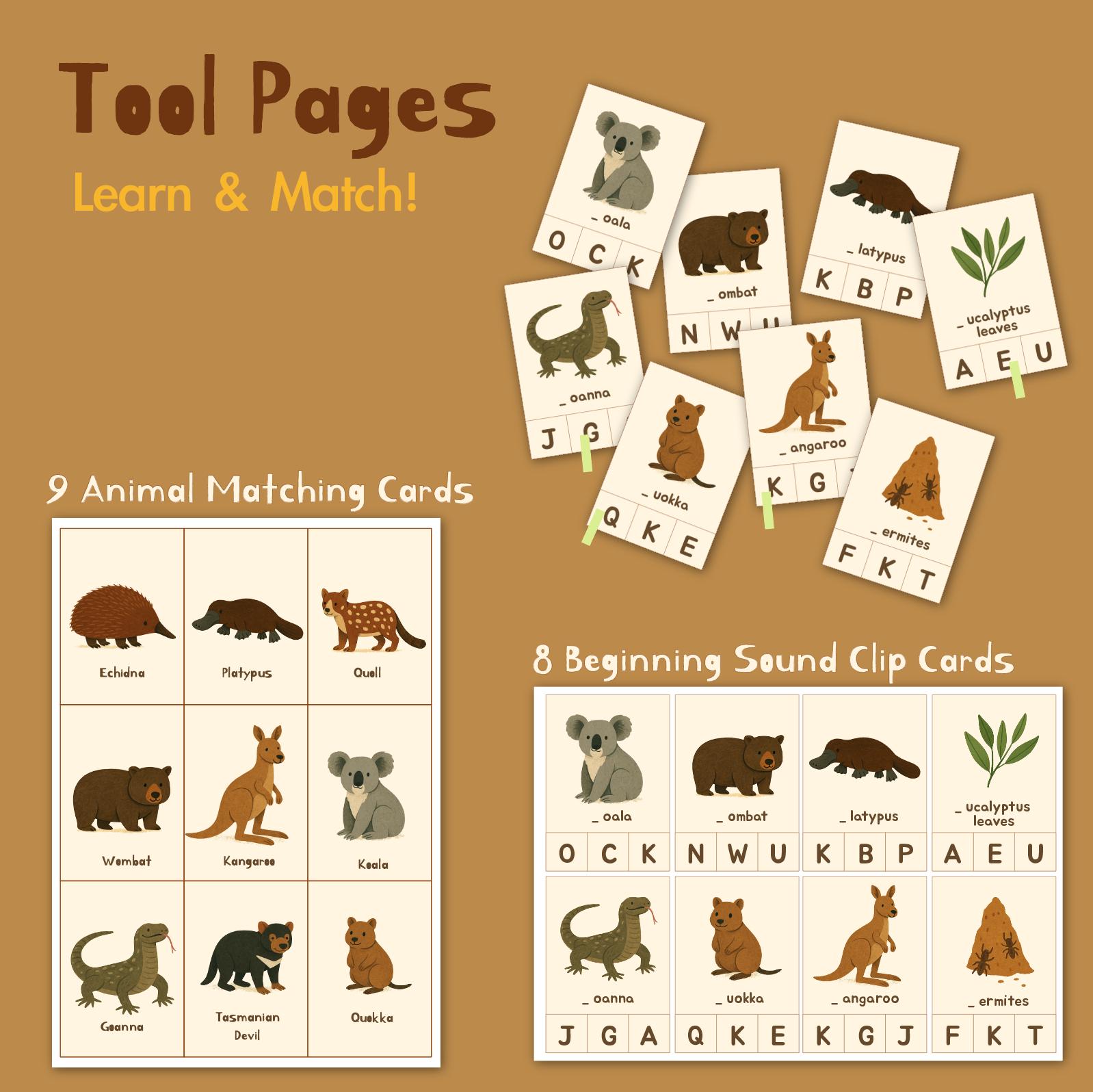 Discover Aussie Animals Montessori Busy Book｜ages 3–7morning Basket ...