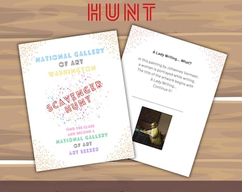 National Gallery of Art Washington DC, Scavenger Hunt for Kids ...