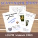 Louvre Museum Scavenger Hunt for Kids Educational Game Among Paintings ...