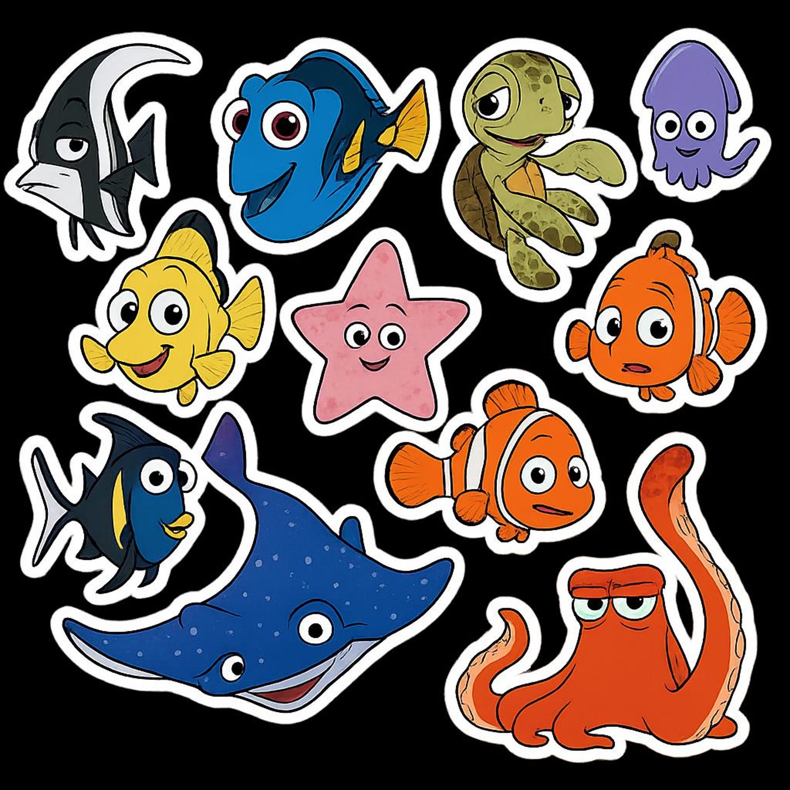 Finding Nemo & Dory SVG Bundle, Dory Svg, Finding Nemo PNG, Finding ...