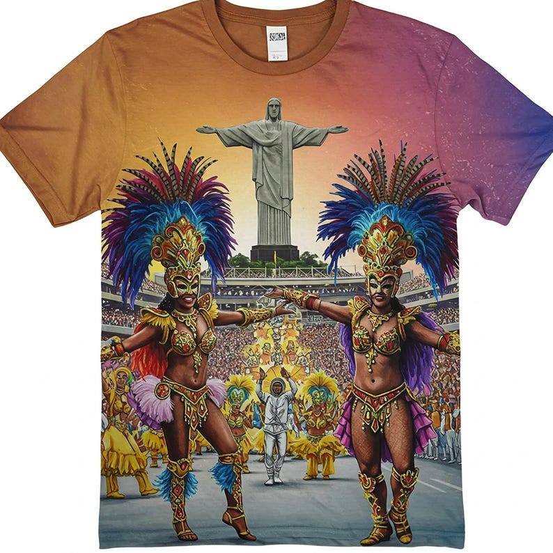 Rio Carnival Themed Digital Sticker, Set,etsy Exclusive Rio Carnival ...