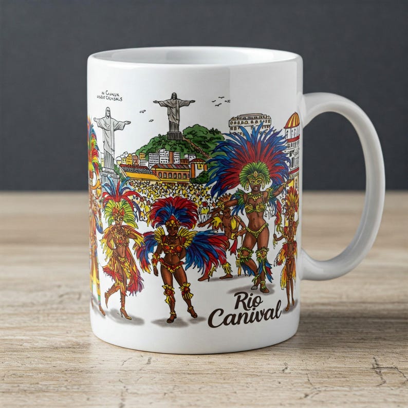 Rio Carnival Themed Digital Sticker, Set,etsy Exclusive Rio Carnival ...