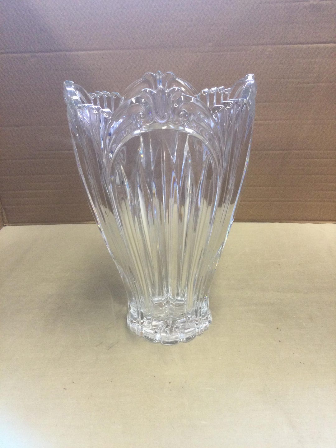 Oneida Augustina 10” Crystal Vase - Etsy