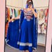 Handmade Afghan Traditional Dress – Blue Embroidered Gown With Beaded ...