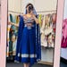 Handmade Afghan Traditional Dress – Blue Embroidered Gown With Beaded ...