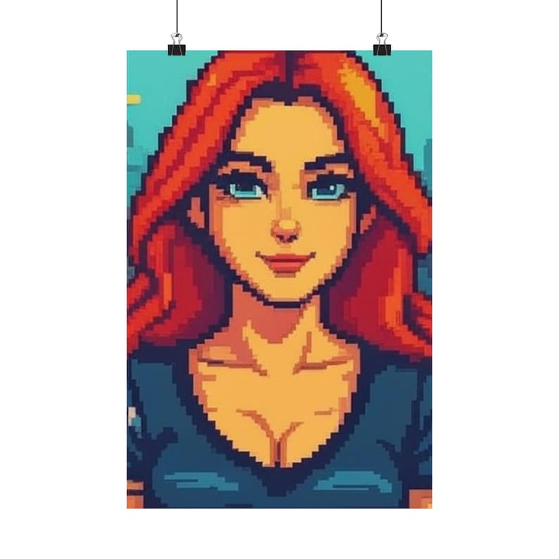 Retro 2D Warzone 16-bit Pixel Art Matte Vertical Poster Gaming Décor - Etsy