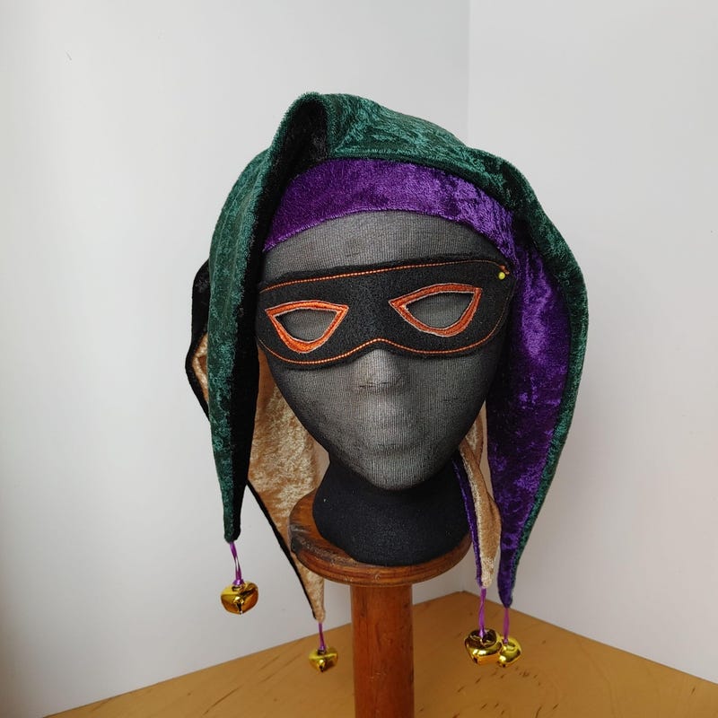 Red and Purple Jester - Etsy