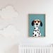 Minimalist Dalmatian Wall Art Print | Heart Sunglasses Dog Poster ...
