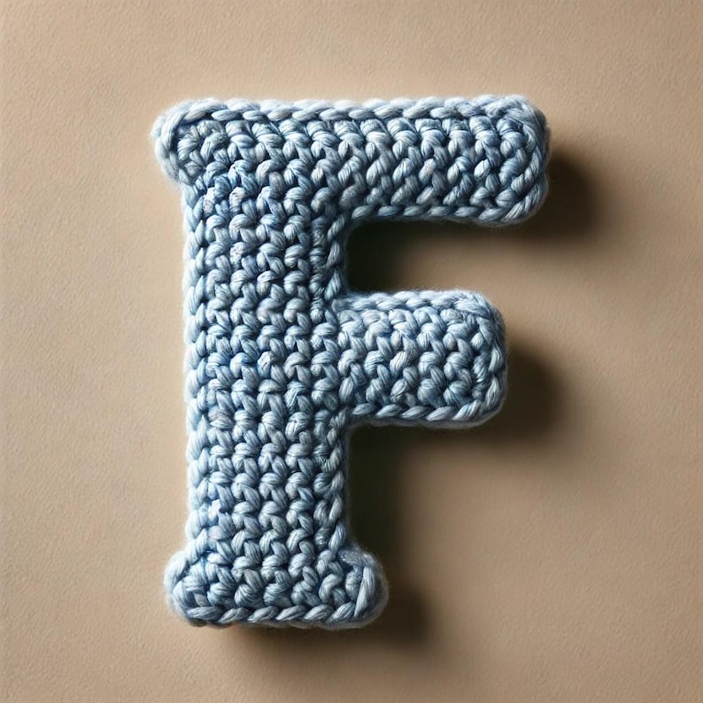 Crochet Alphabet Pattern, Crochet Letters,crochet Yarn,amigurumi ...