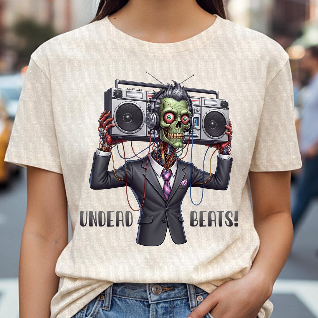 Zombie Boombox PNG, Retro 80s Hip Hop Design (digital Download) - Etsy