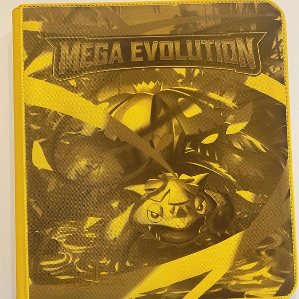 Mega Evolution Binder Etsy