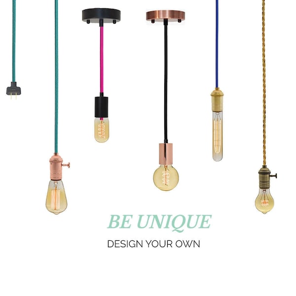 Edison Pendant Light - Etsy