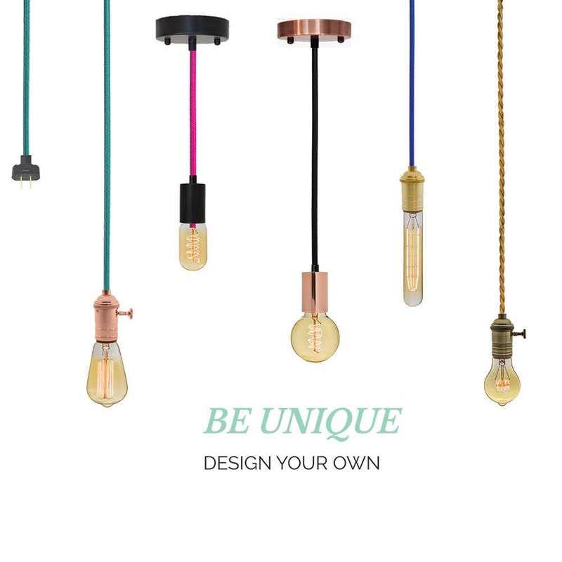Edison Pendant Light - Etsy