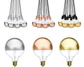 Specialty LED Bulbs Metal Dipped Bulbs LED E26 Modern Glass | Etsy