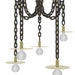 Thick 4" Chain Pendants With Metal Shades - Custom Finishes ...