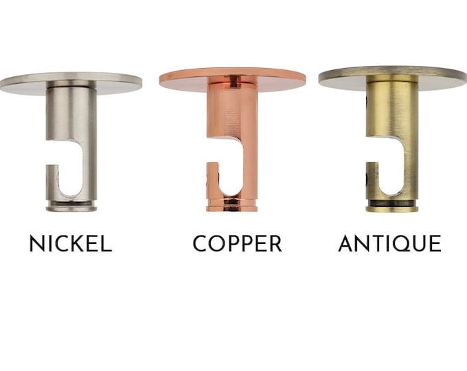 Pendant Hooks - Metal Ceiling Clips - Swag Hooks - Swag Ceiling Clips ...