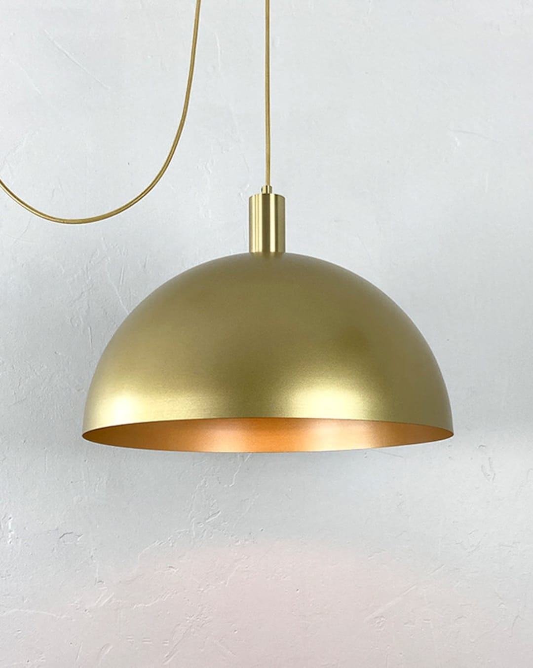 XL Dome 24" 18" or 12". Industrial Modern Shade Pendant Light - LED ...