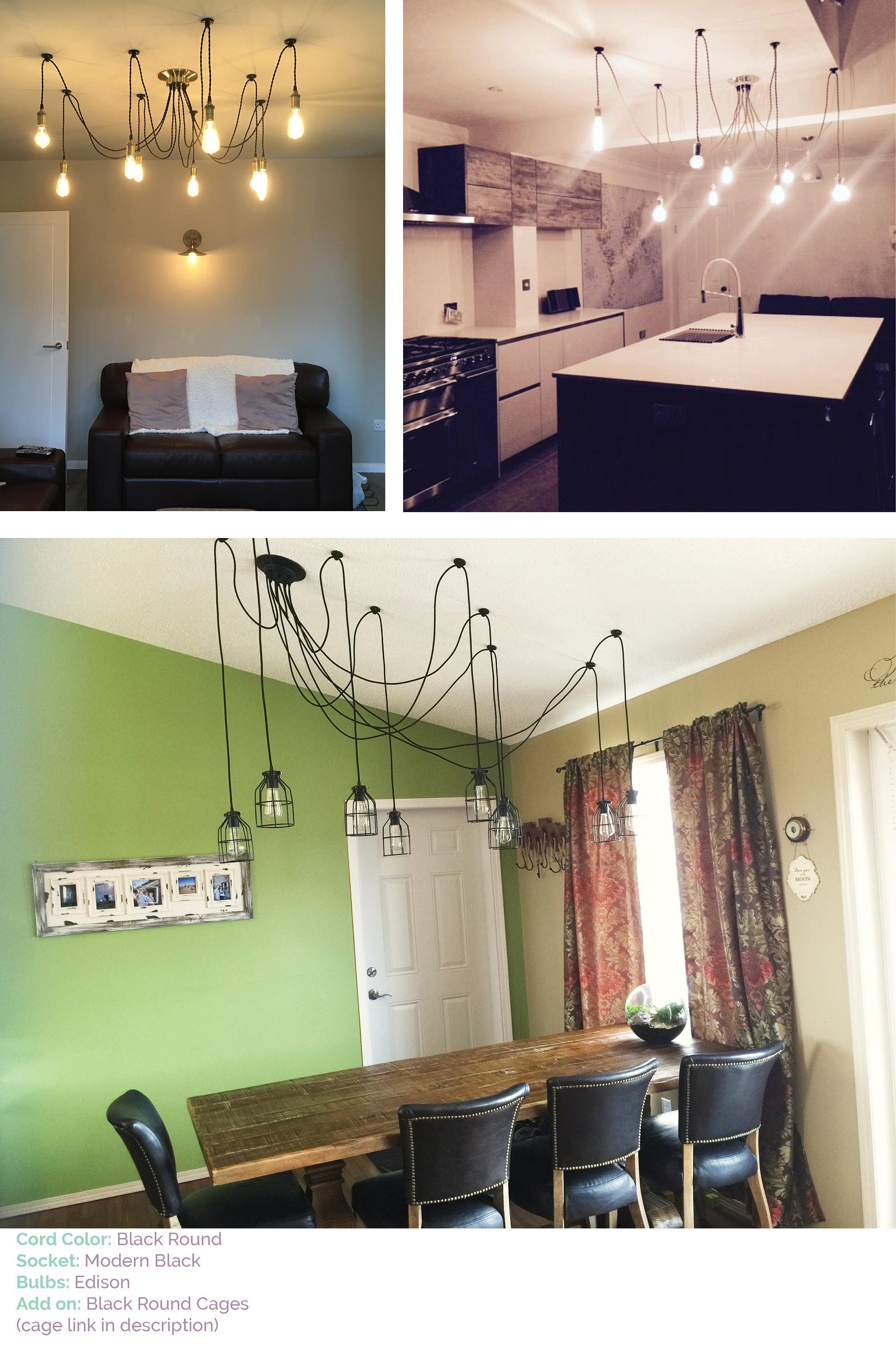 Home Lighting Pendant Chandelier Home Decor Modern House Lighting ...