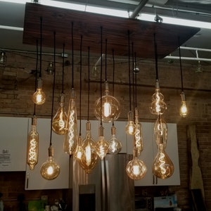 XL Oversized Bulbs - LED Edison Filament E26 Modern Glass Lamp Bulbs ...