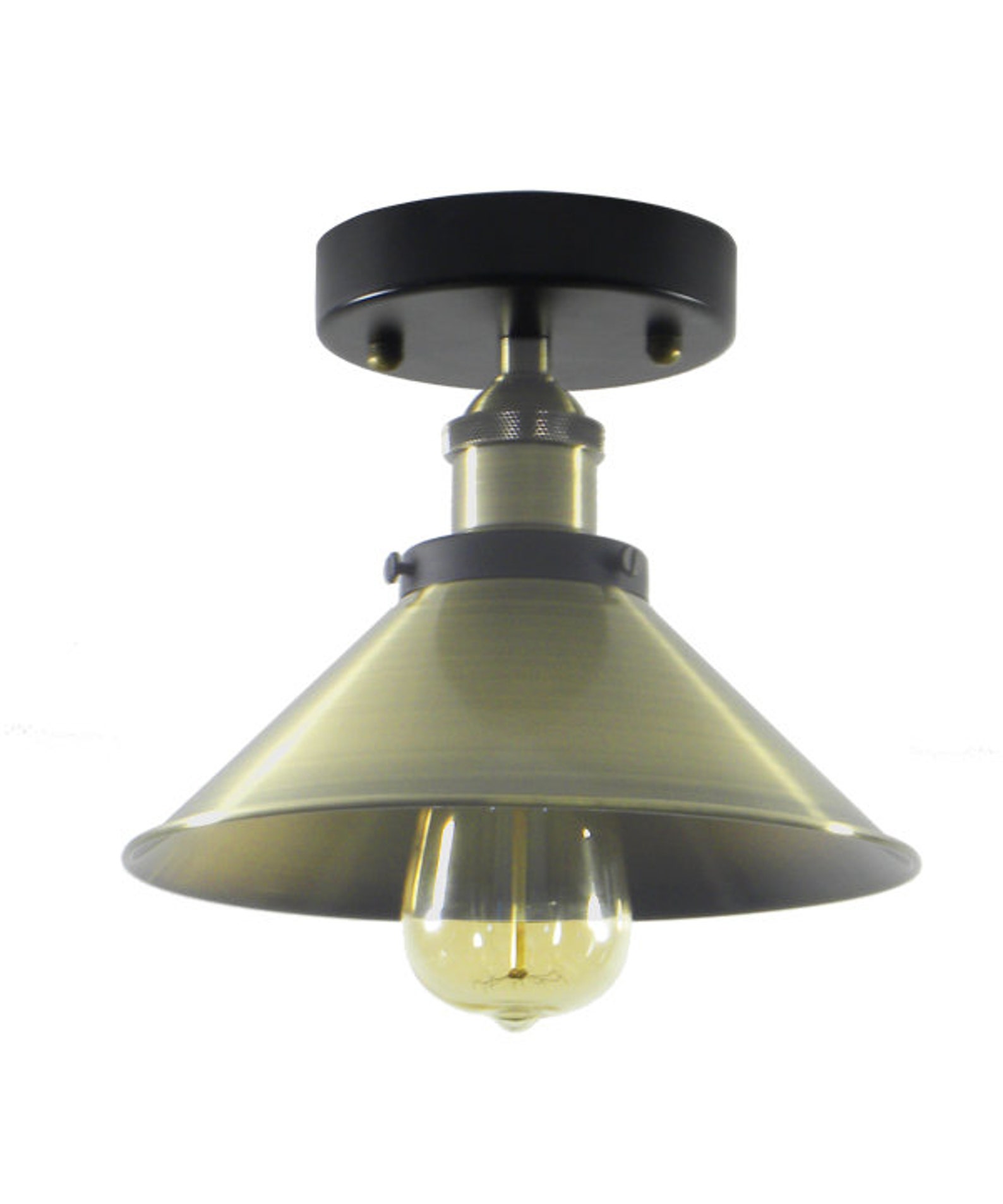 Custom Flush Mount Design Your Own Shade Light LED Mix and Match ...